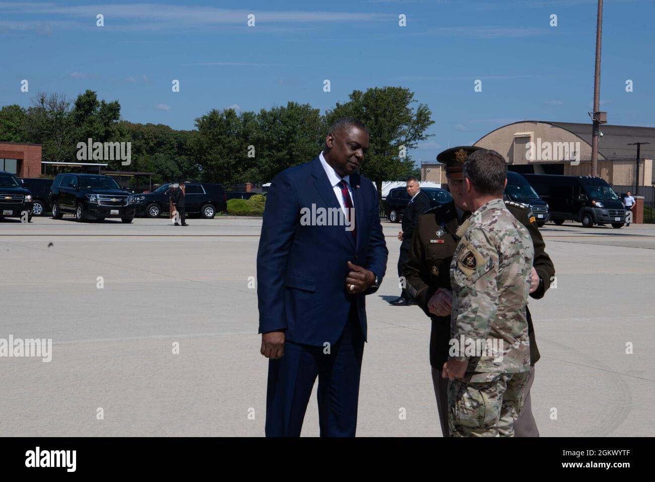 Cjcs mark a milley hi-res stock photography and images - Alamy