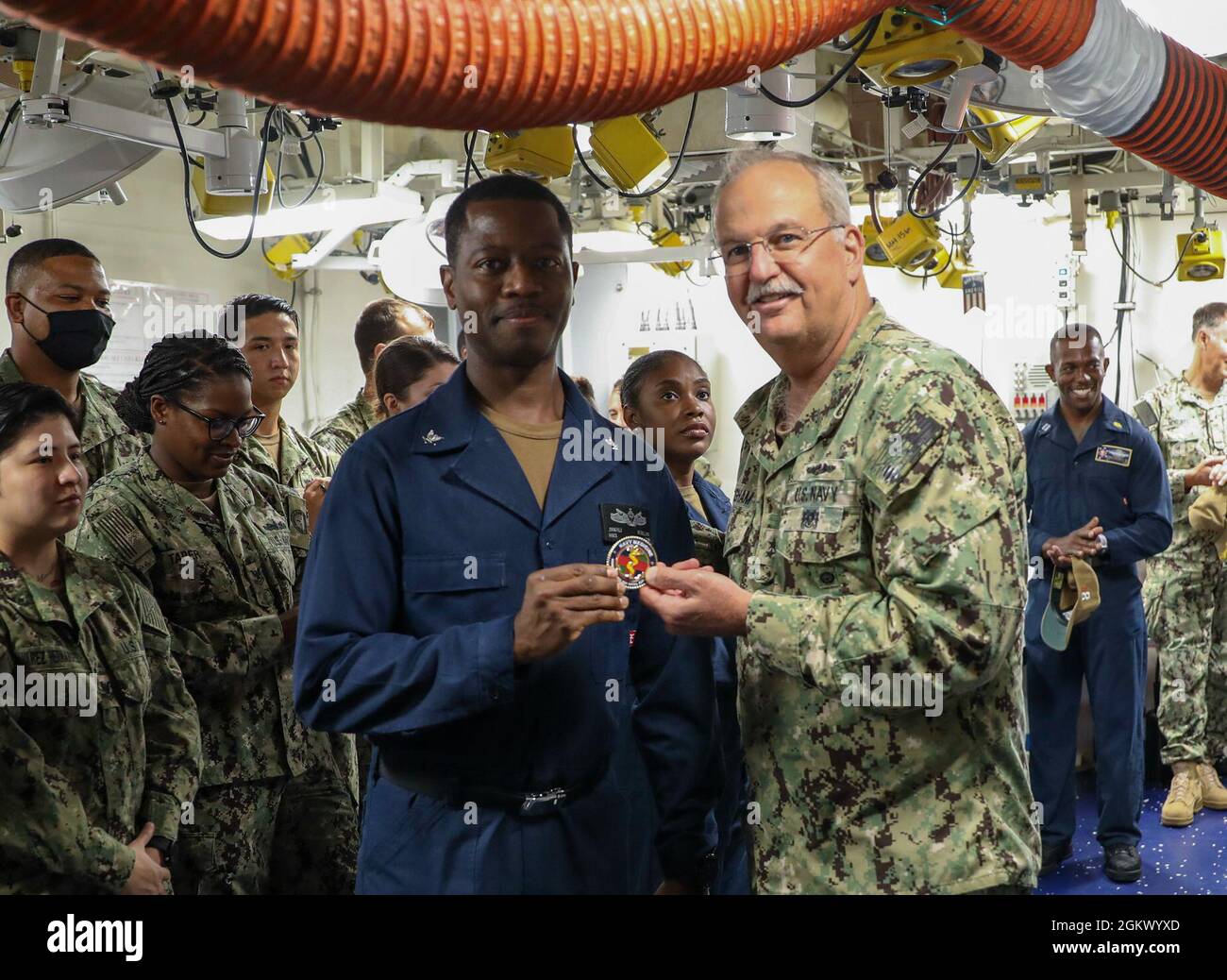 SAN DIEGO (July 14, 2021) — U.S. Navy Rear Adm. Bruce Gillingham ...