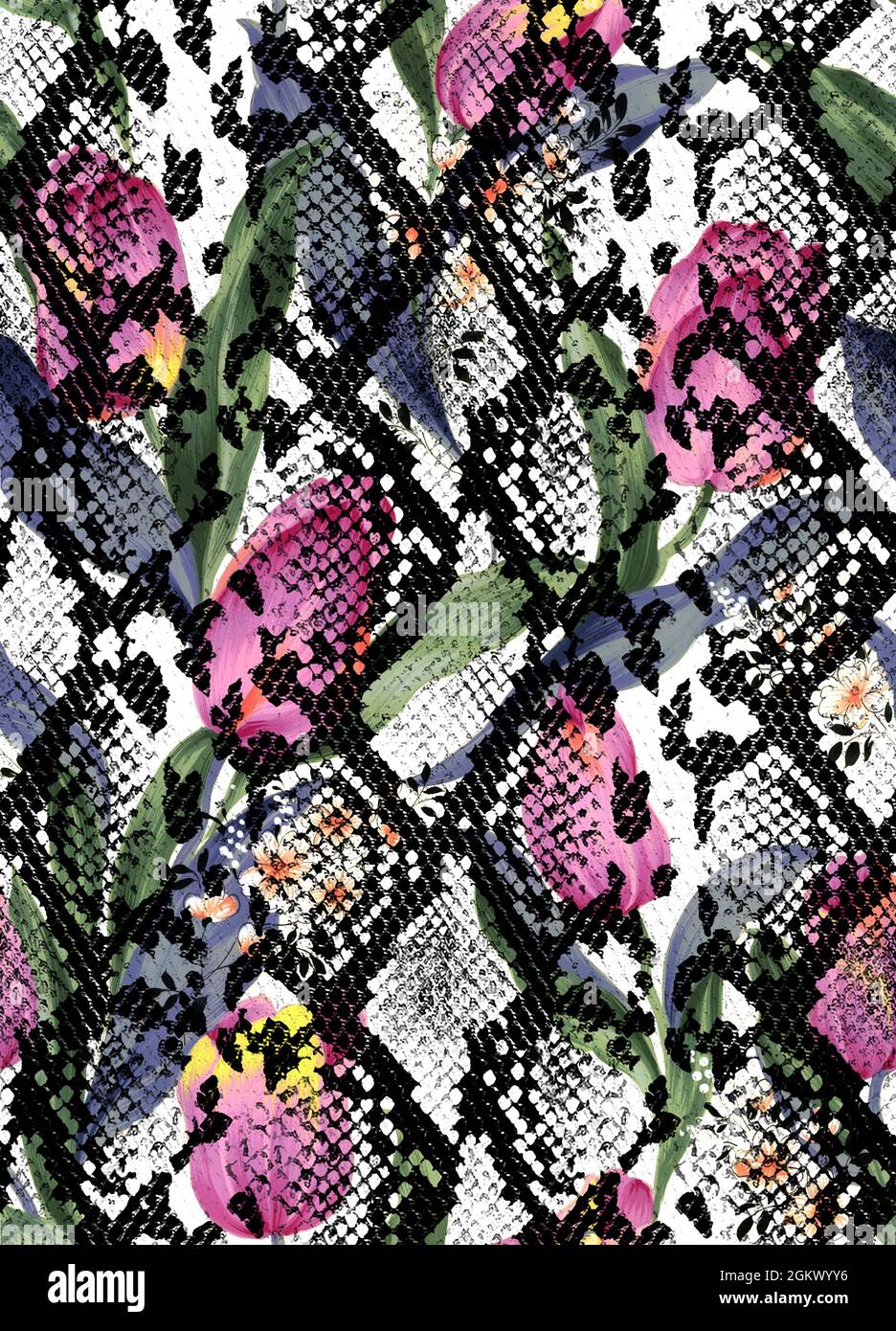 Snake skin pattern texture repeating seamless monochrome Texture snake ...