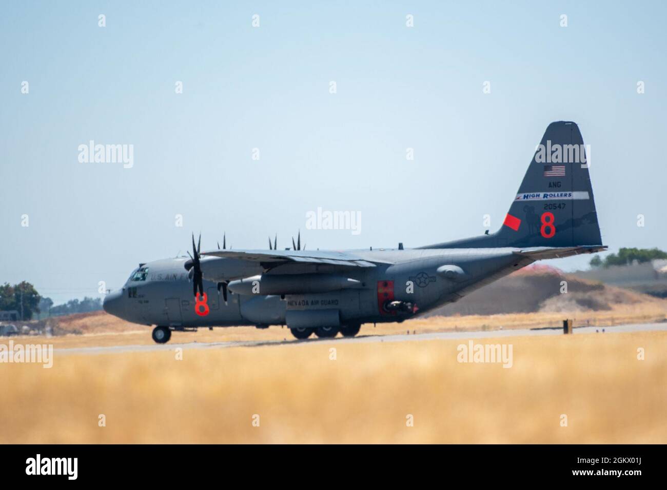 Air National Guard C-130, MAFFS 8 out of Reno, Nev. launches July 14 ...
