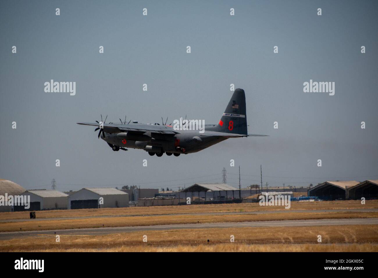 Air National Guard C-130, MAFFS 9 out of Reno, Nev. launches July 14 ...