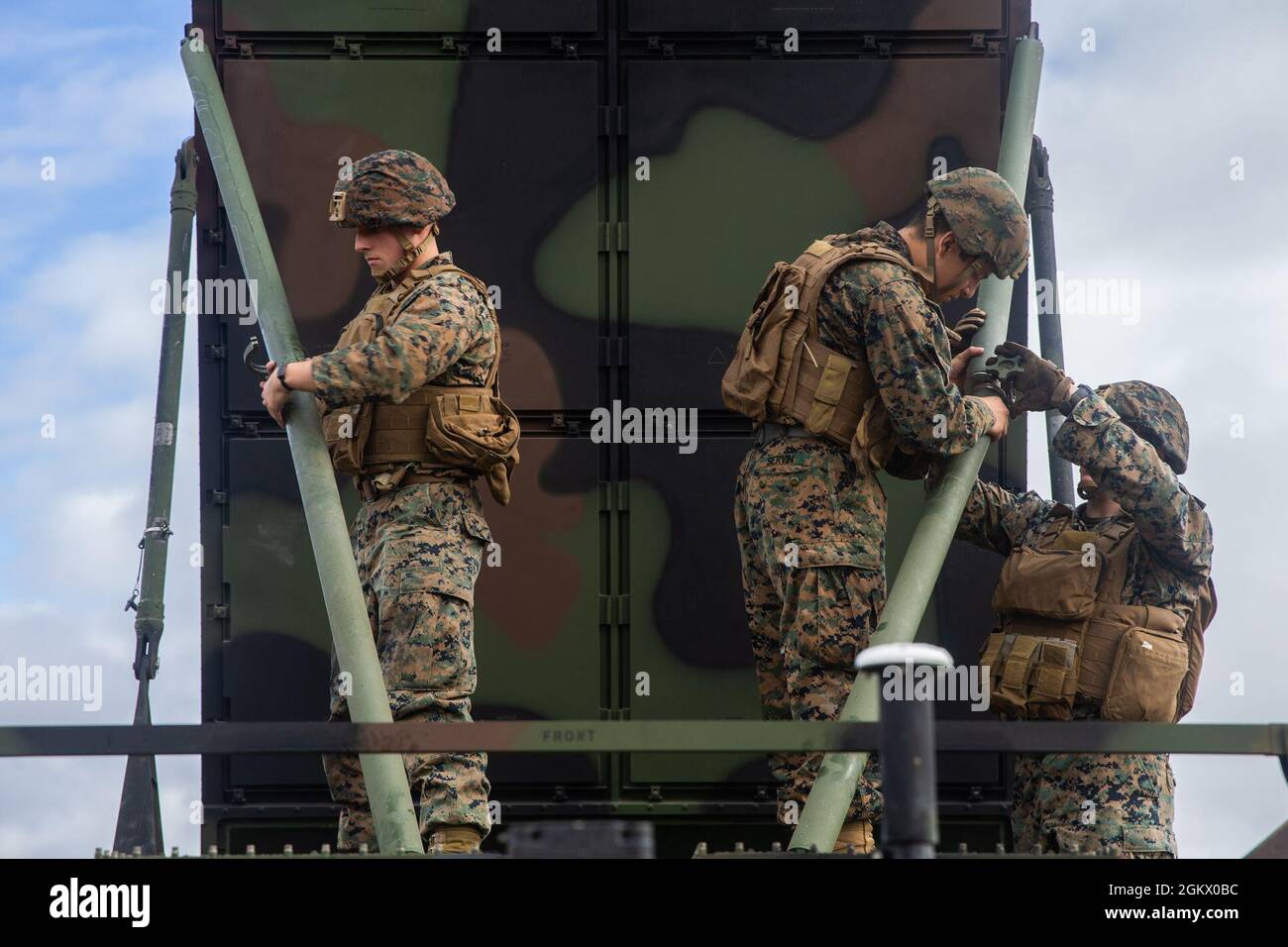 U.S. Marines with 3d Battalion, 12th Marines, 3d Marine Division ...