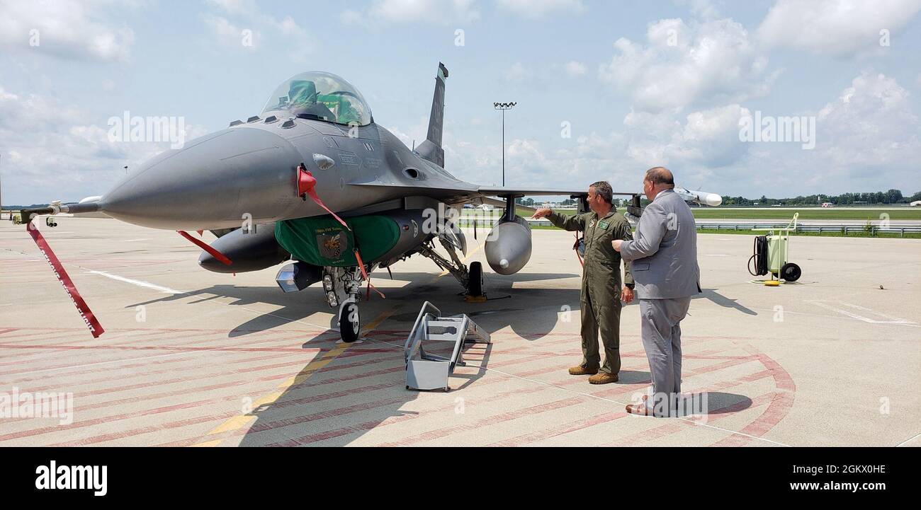 180th Fighter Wing Commander, Col. Michael DiDio discusses the combat ...