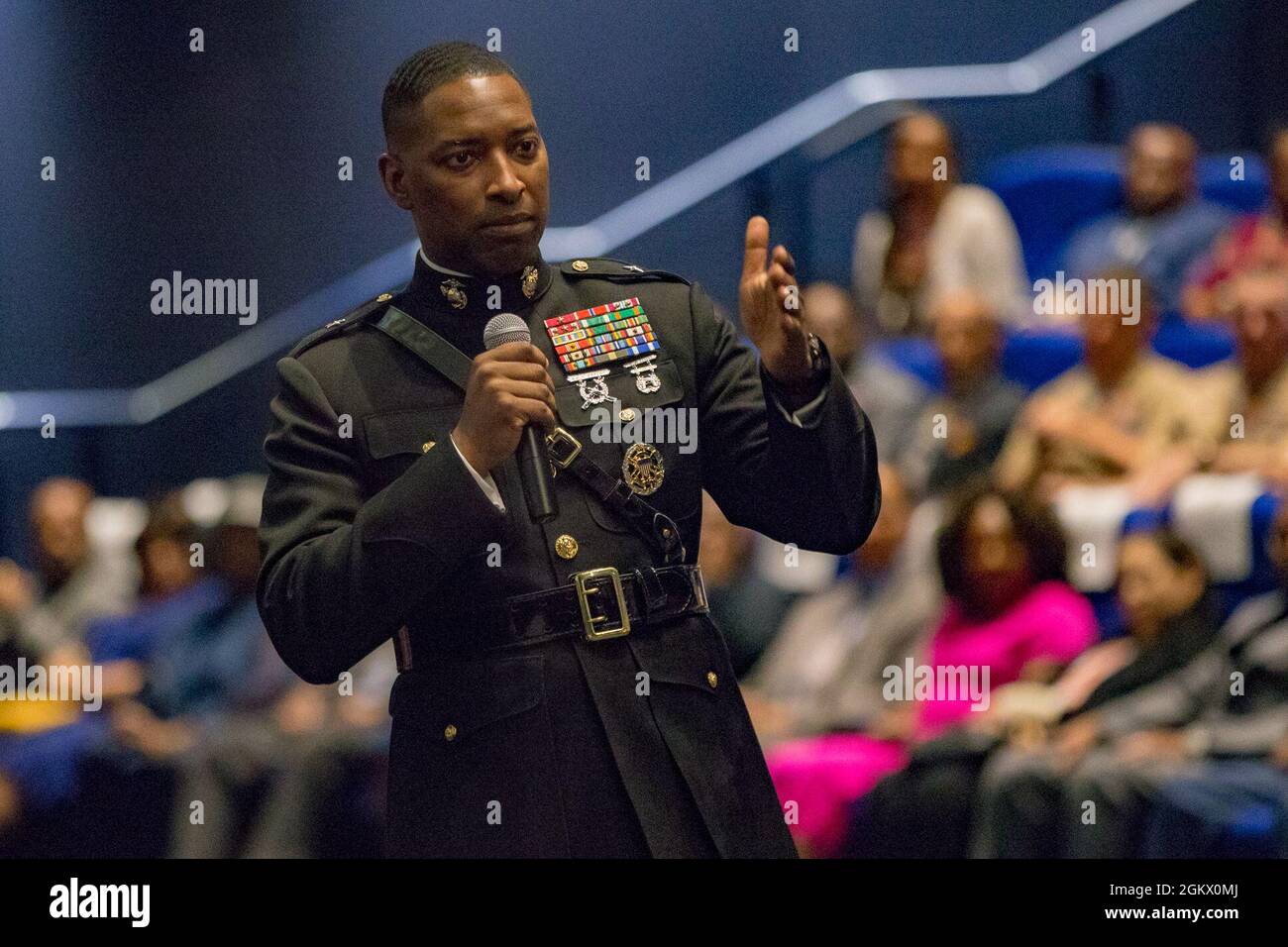 U.S. Marine Corps Brig. Gen. Ahmed T. Williamson, director, Manpower ...