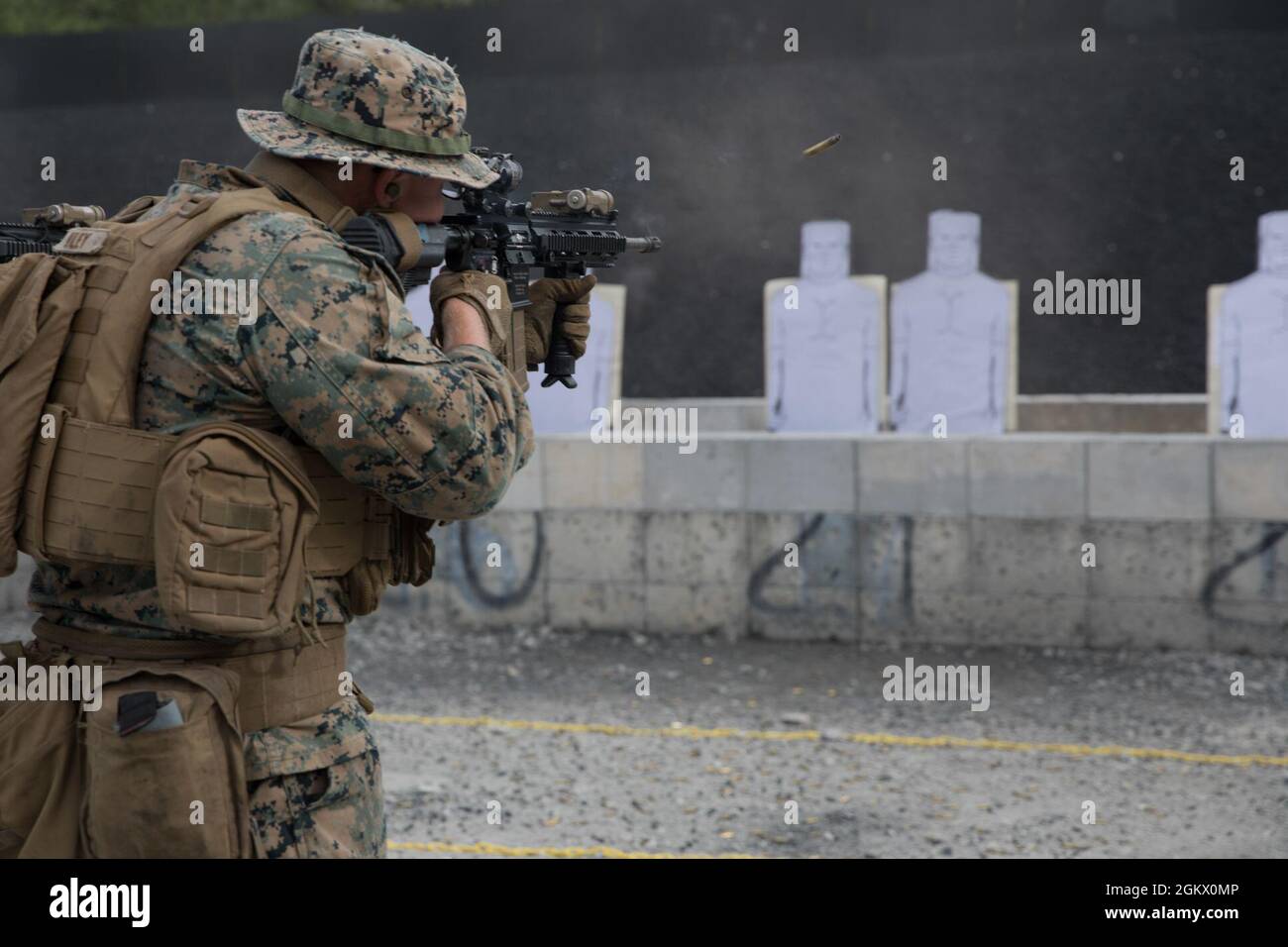 U.S. Marine Corps Cpl. Shane Wiley, a rifleman with 2nd Battalion, 6th ...