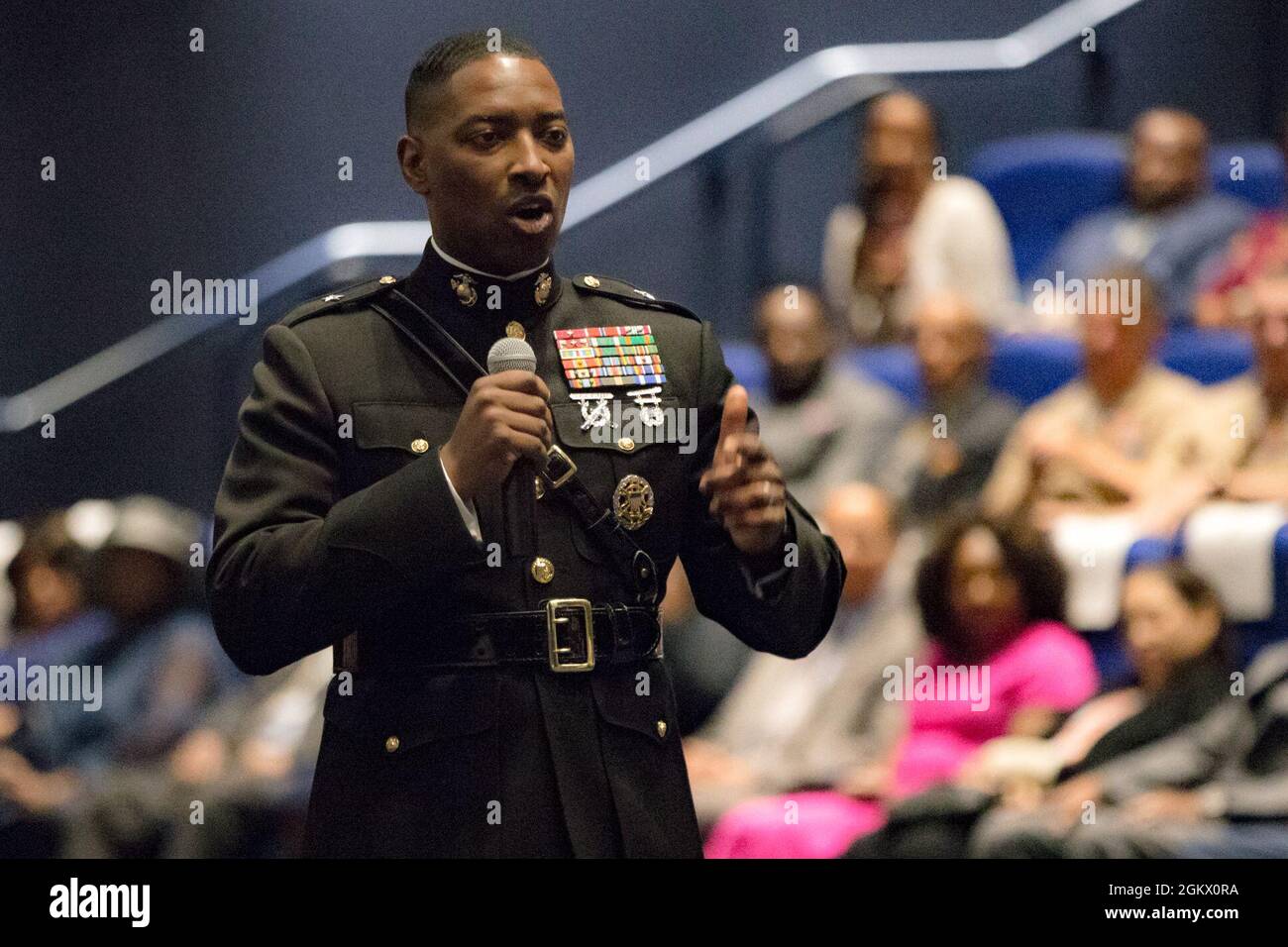 U.S. Marine Corps Brig. Gen. Ahmed T. Williamson, director, Manpower ...