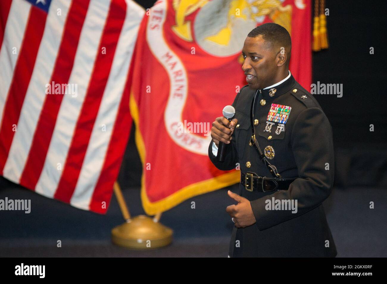 U.S. Marine Corps Brig. Gen. Ahmed T. Williamson, director, Manpower ...
