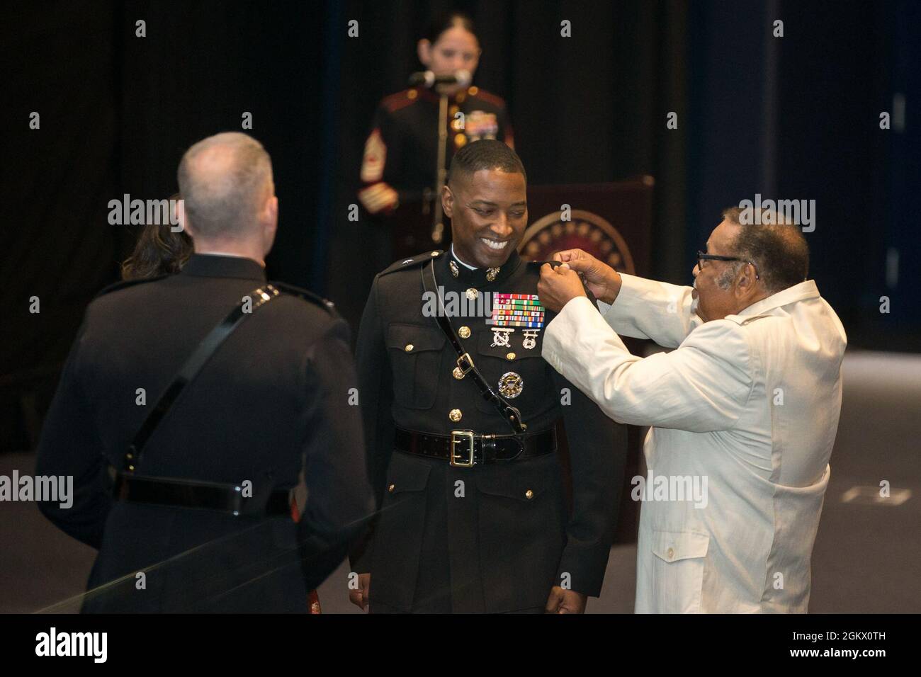 U.S. Marine Corps Brig. Gen. Ahmed T. Williamson, director, Manpower ...