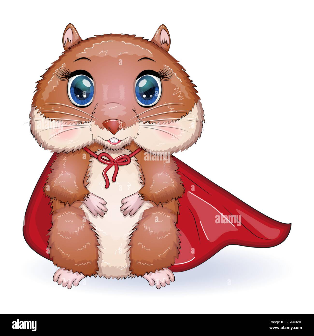 Superhero hamster. Cute hamster superhero, hamster cartoon characters ...