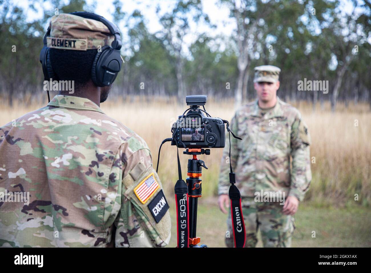 Sgt. Tyvel Clement, a public affairs mass communication specialist ...