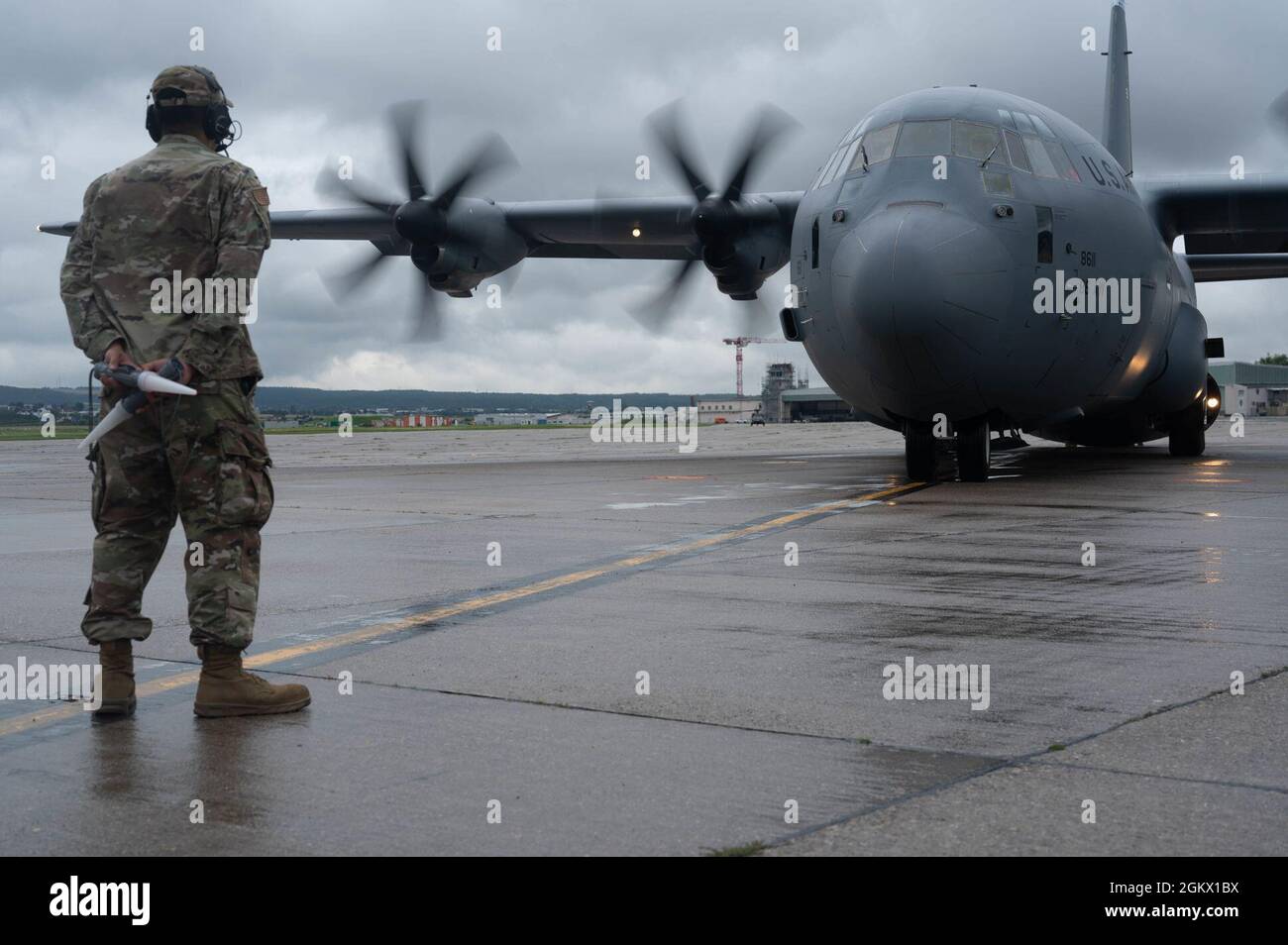 U.S Air Force Senior Airman Chester Rocamora, 435th Contingency ...