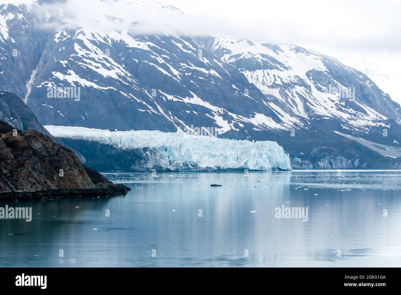 The Margerie Glacier terminus in the Tarr Inlet, Glacier Bay National ...