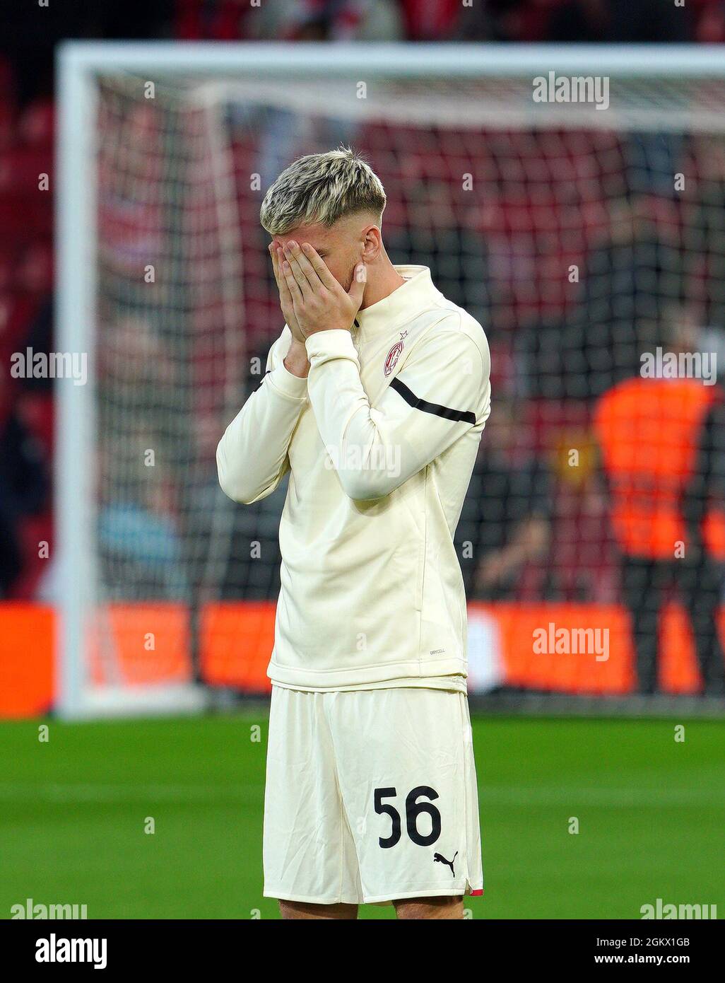 AC Milan's Lorenzo Columbo before the UEFA Champions League, Group B ...