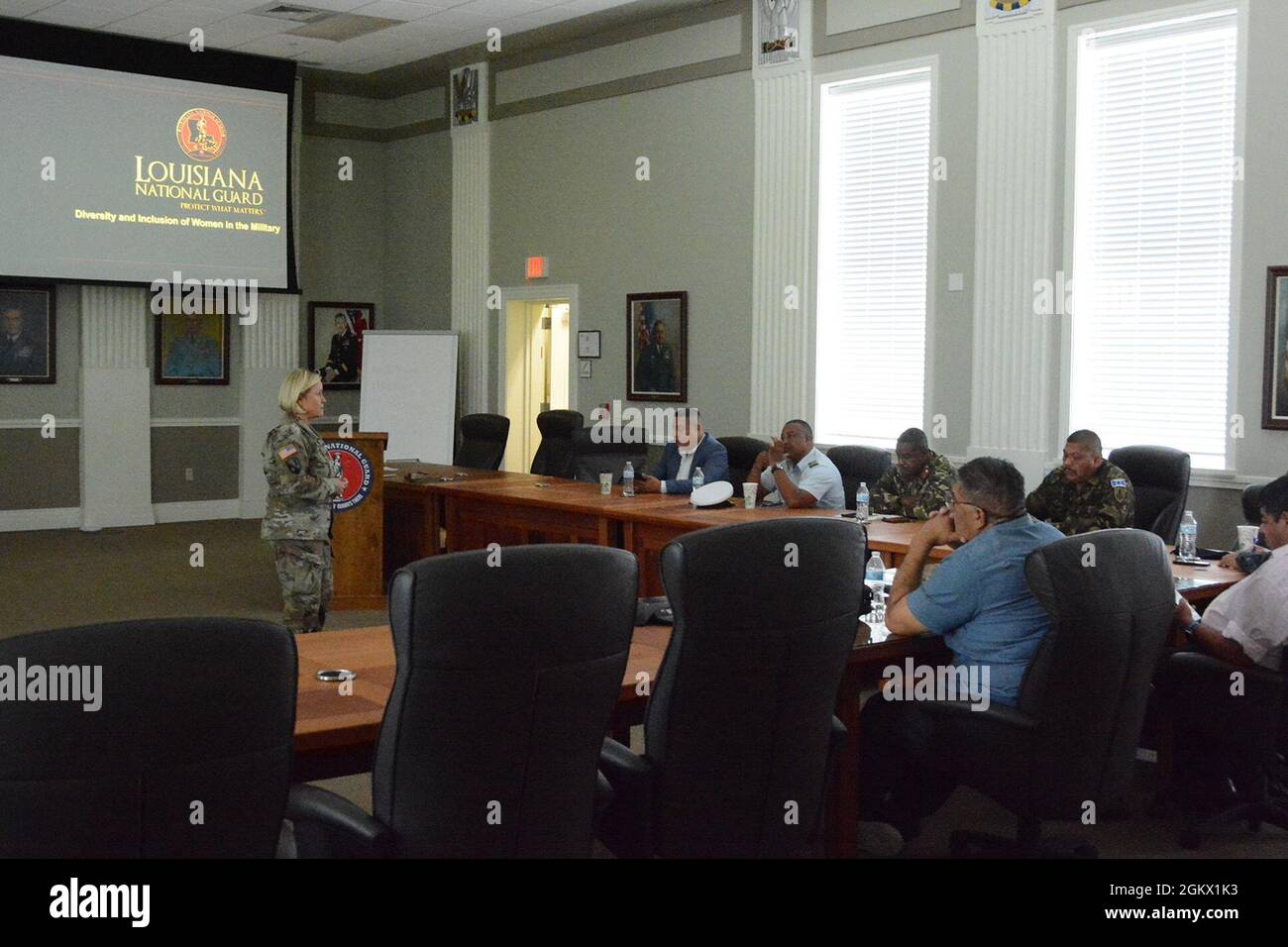 Brig. Gen. Cindy Haygood, assistant adjutant general-Army Louisiana ...