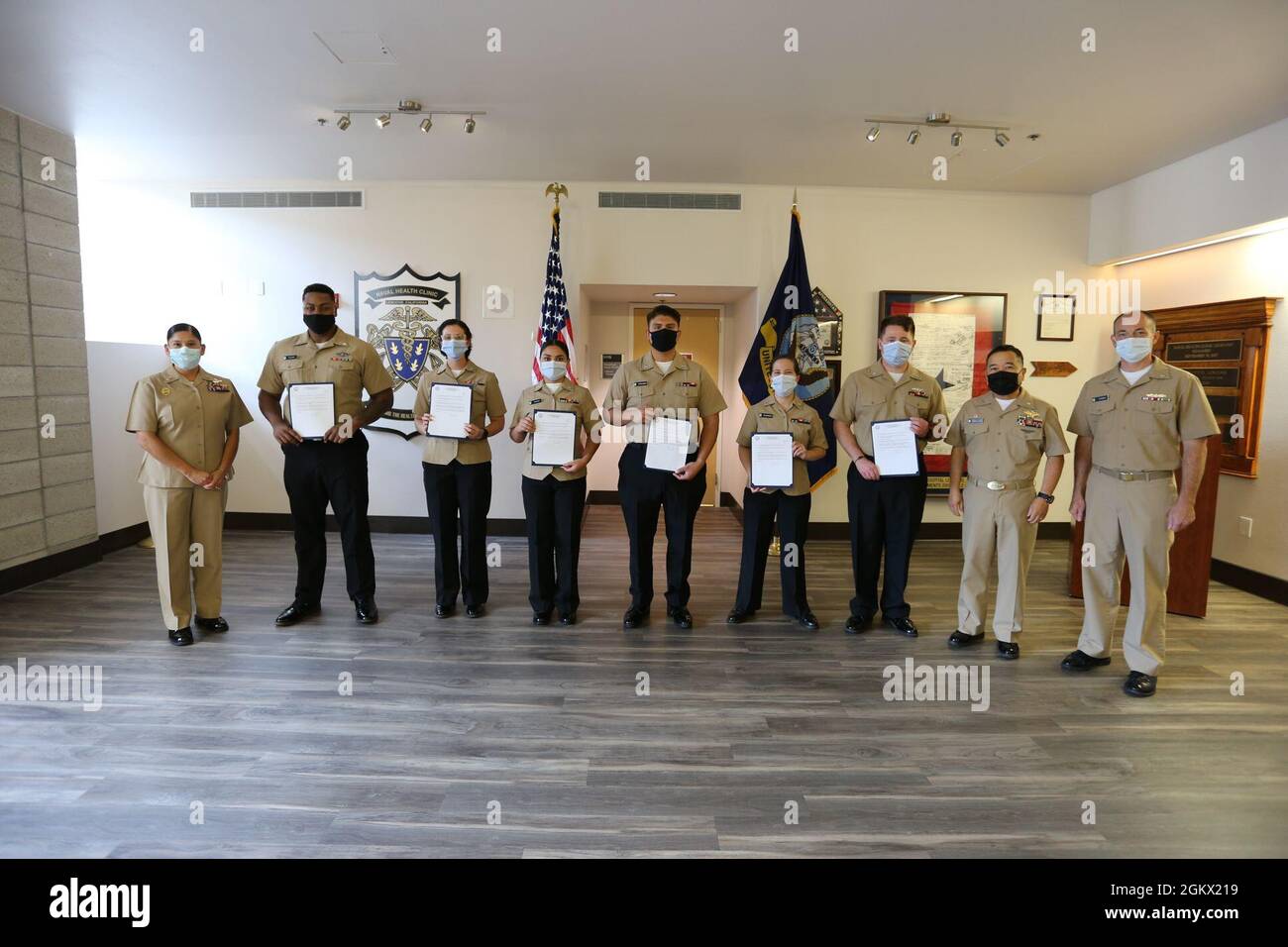 Six Sailors assigned to Navy Medicine Readiness and Training Command ...