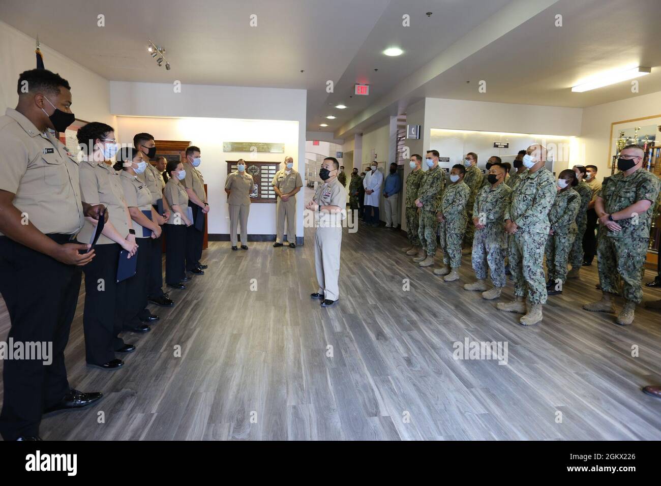 Sailors assigned to Navy Medicine Readiness and Training Command ...