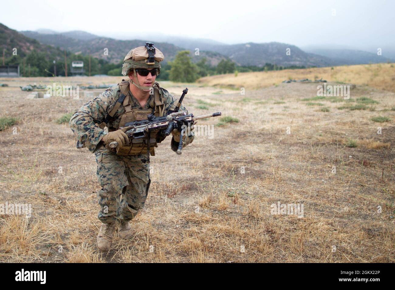 U.S. Marine Corps Lance Cpl. Joshua Harbold, a light armored ...