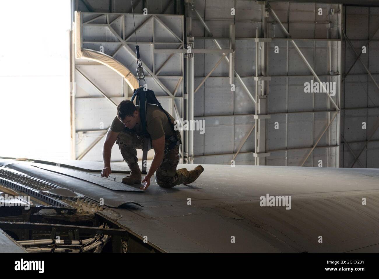 U.S. Air Force Tech Sgt. James Griffith, 349th Maintenance Squadron ...