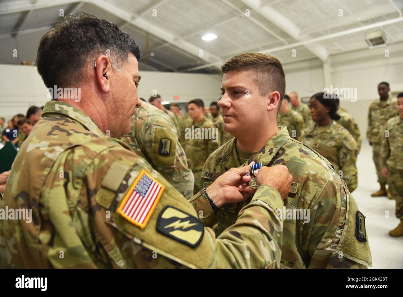 Brigadier General Jonathan S. Hubbard, Commander of the 184th ...