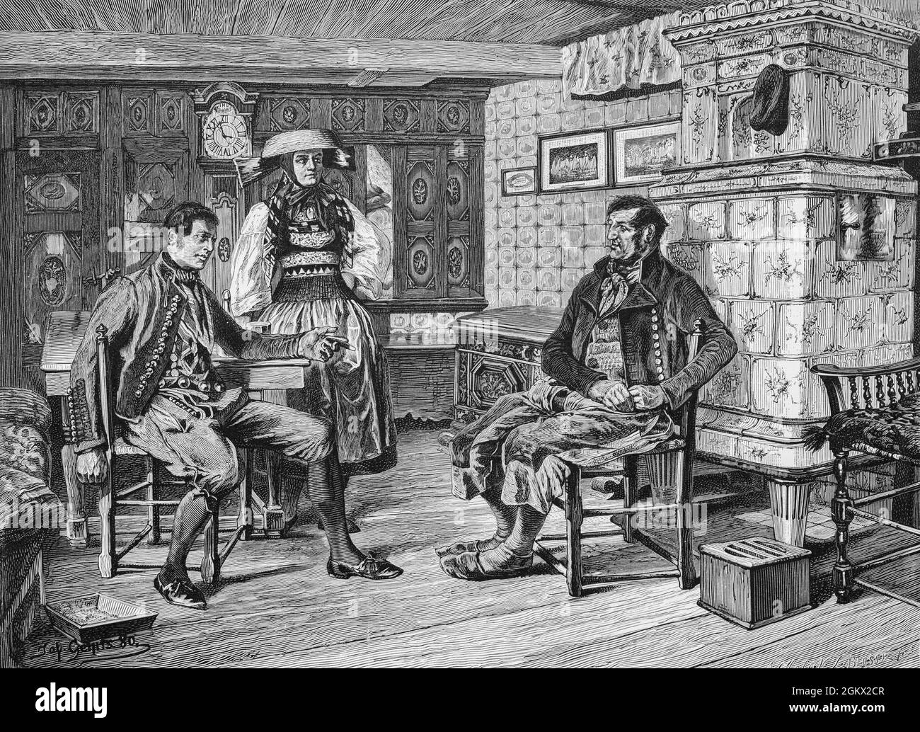 Farmers house 19th century hi-res stock photography and images - Alamy