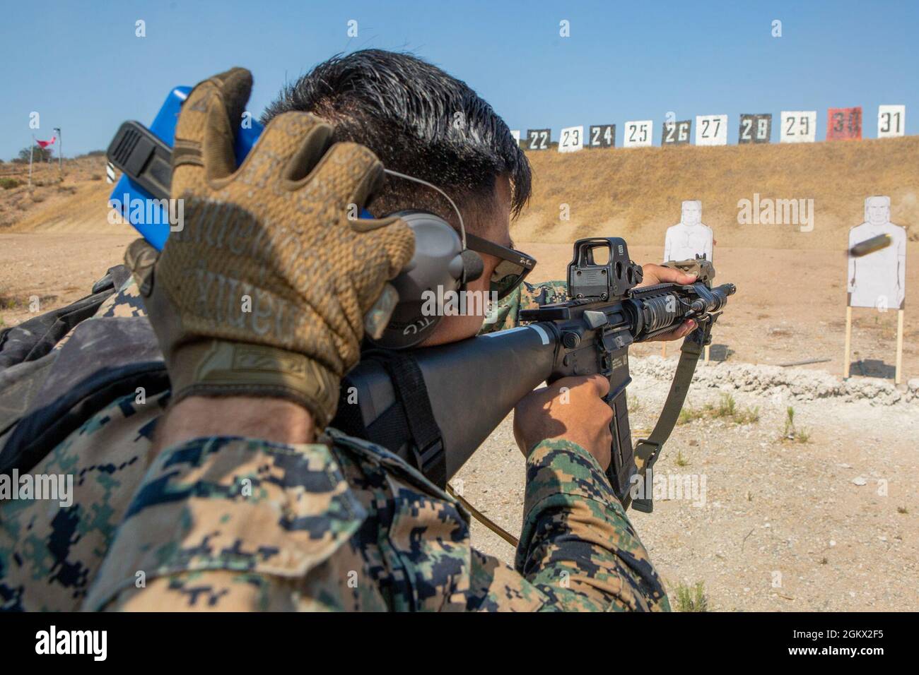 U.S. Marine Corps Sgt. Alexander Rodriguez, a Special Reaction Team ...