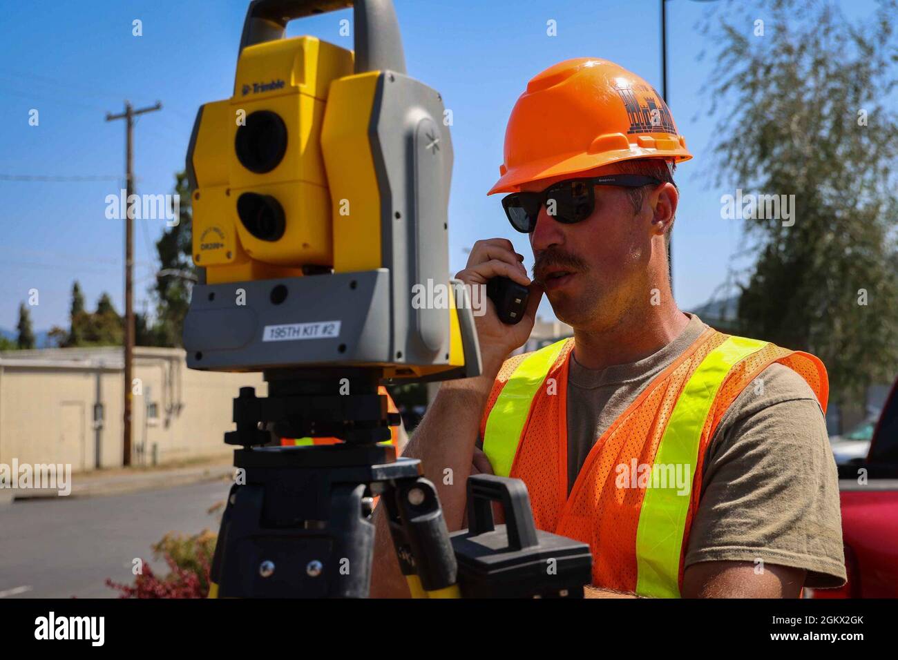 Staff Sgt. Alex Stockner, a land surveyor with the 176th Engineer ...