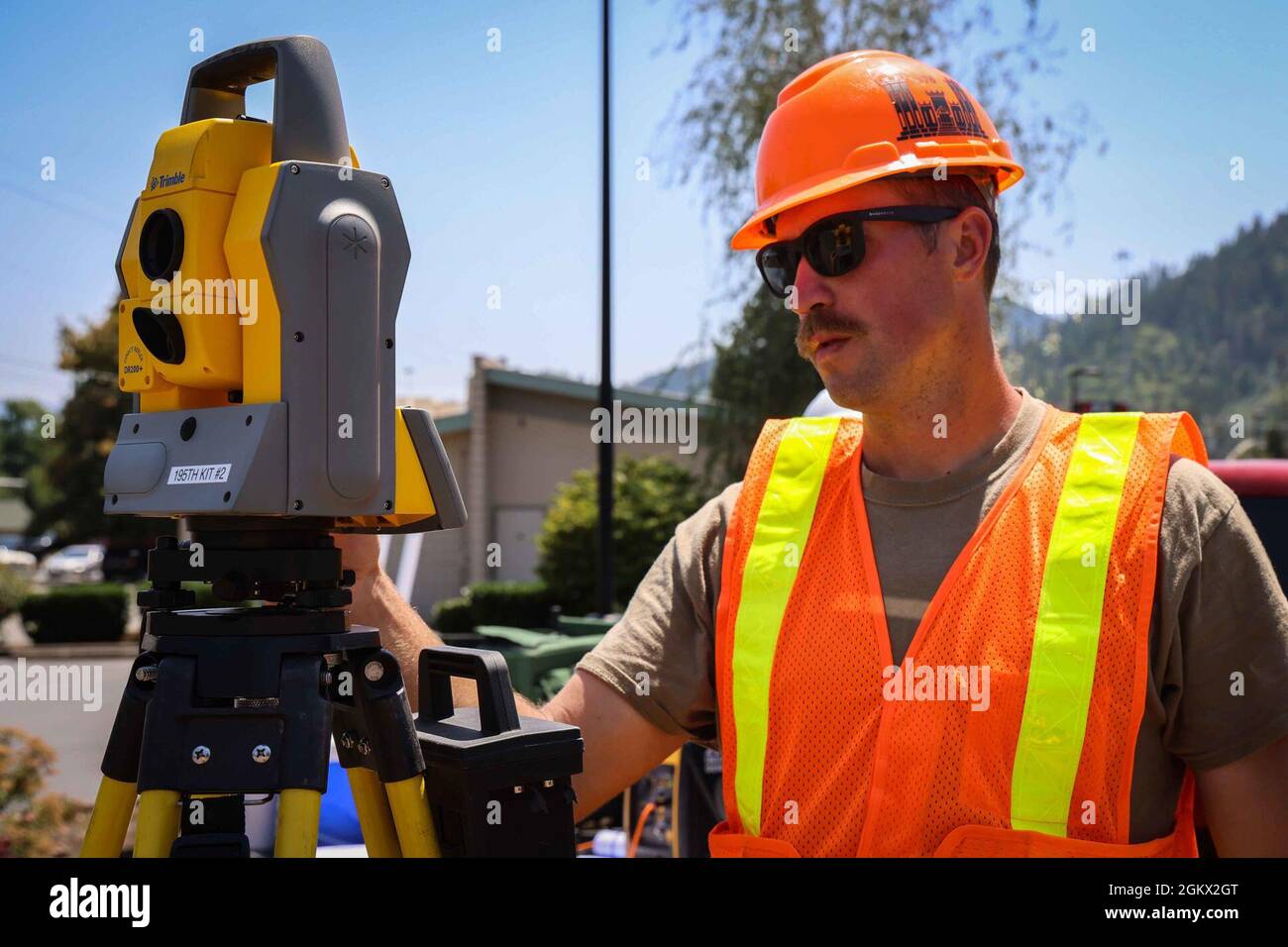 Staff Sgt. Alex Stockner, a land surveyor with the 176th Engineer ...