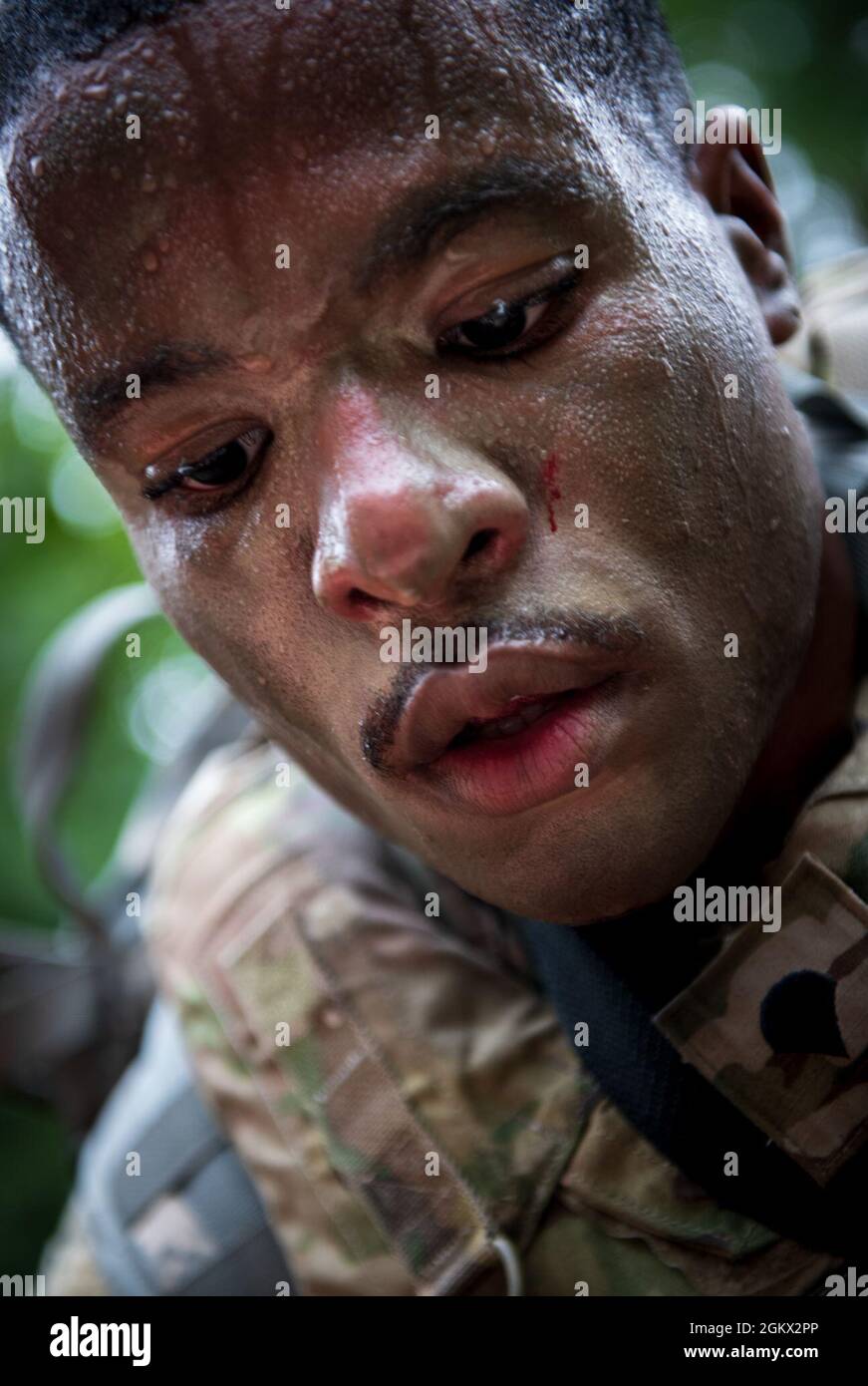 U.S. Army Spc. Isaiah Hicks, a Signal Support System Specialist ...
