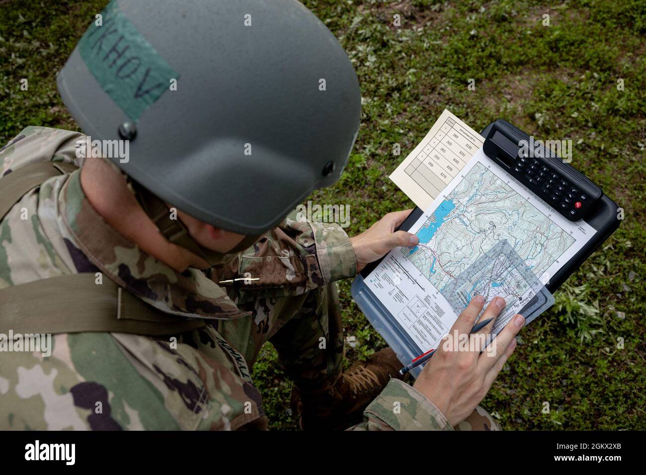 Officer Candidate Alexander Fatykhov, assigned to the 223rd Regiment ...