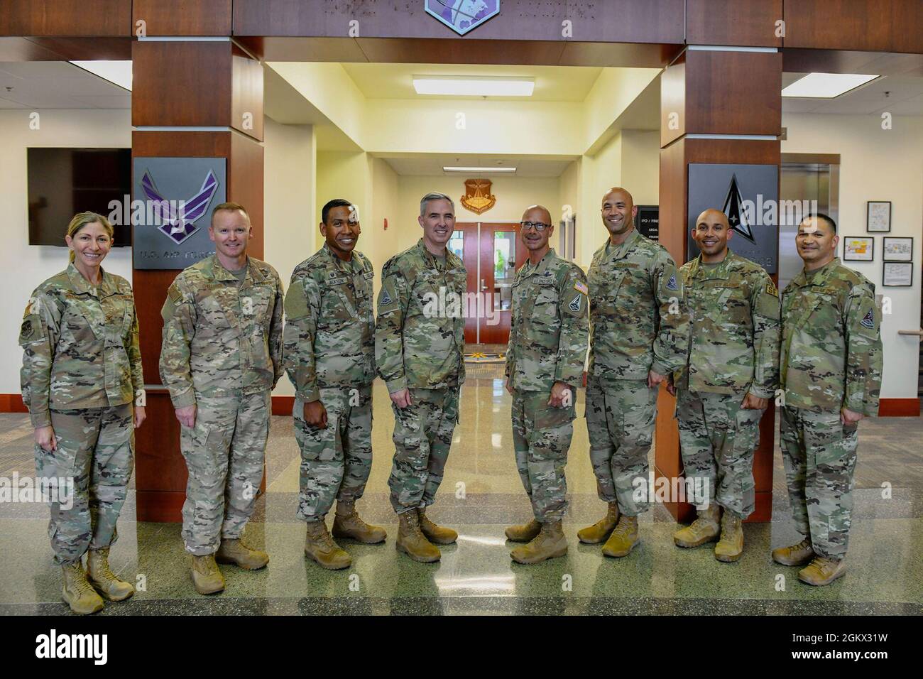 Leaders from Space Operations Command (SpOC) and Buckley Space Force ...