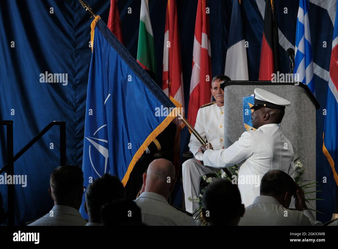 NORFOLK, Va. (July 15, 2021) – Fleet Command Master Chief Huben ...