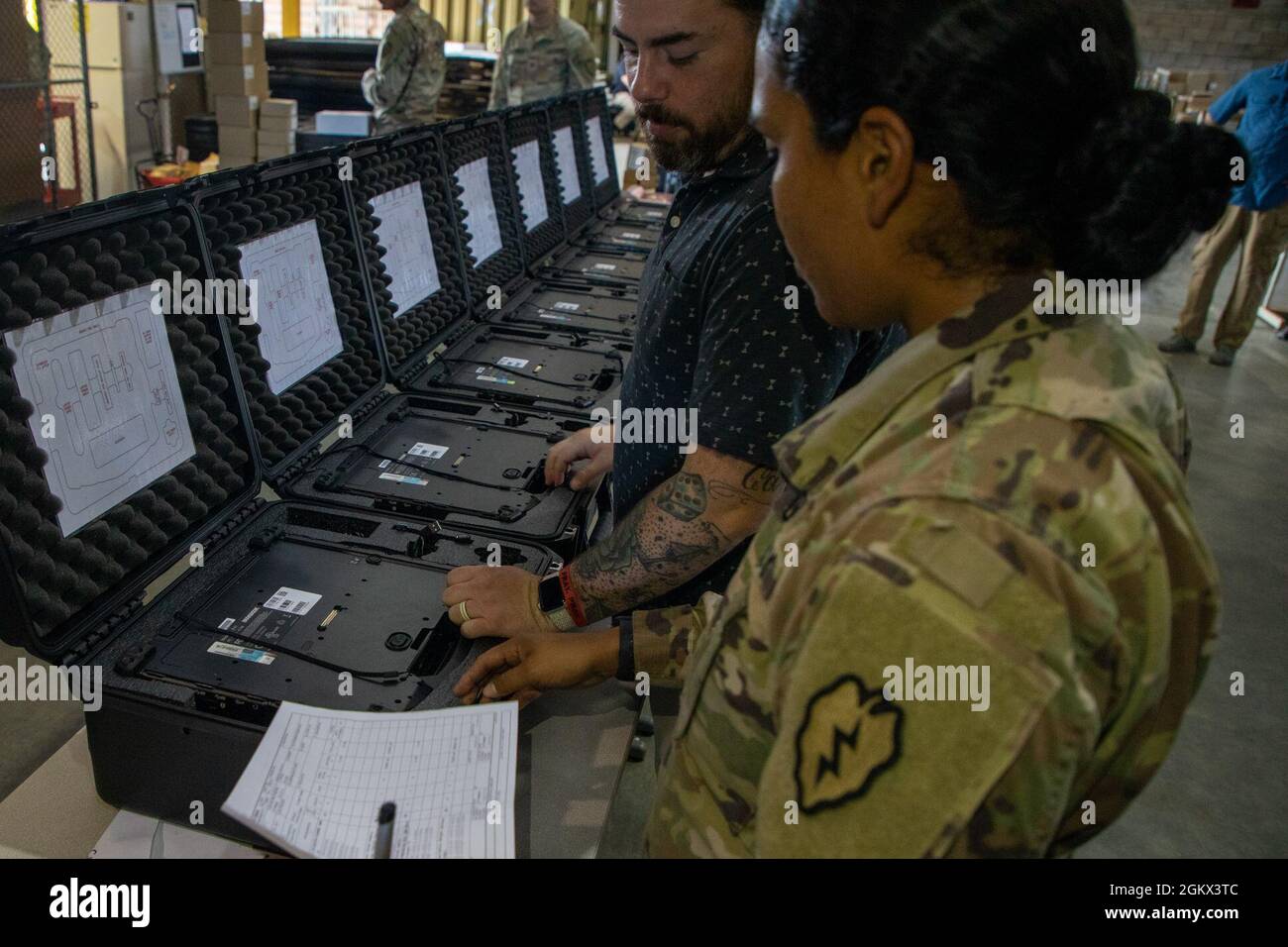 Sgt. Leticia Raya, unit supply noncommissioned officer assigned to ...