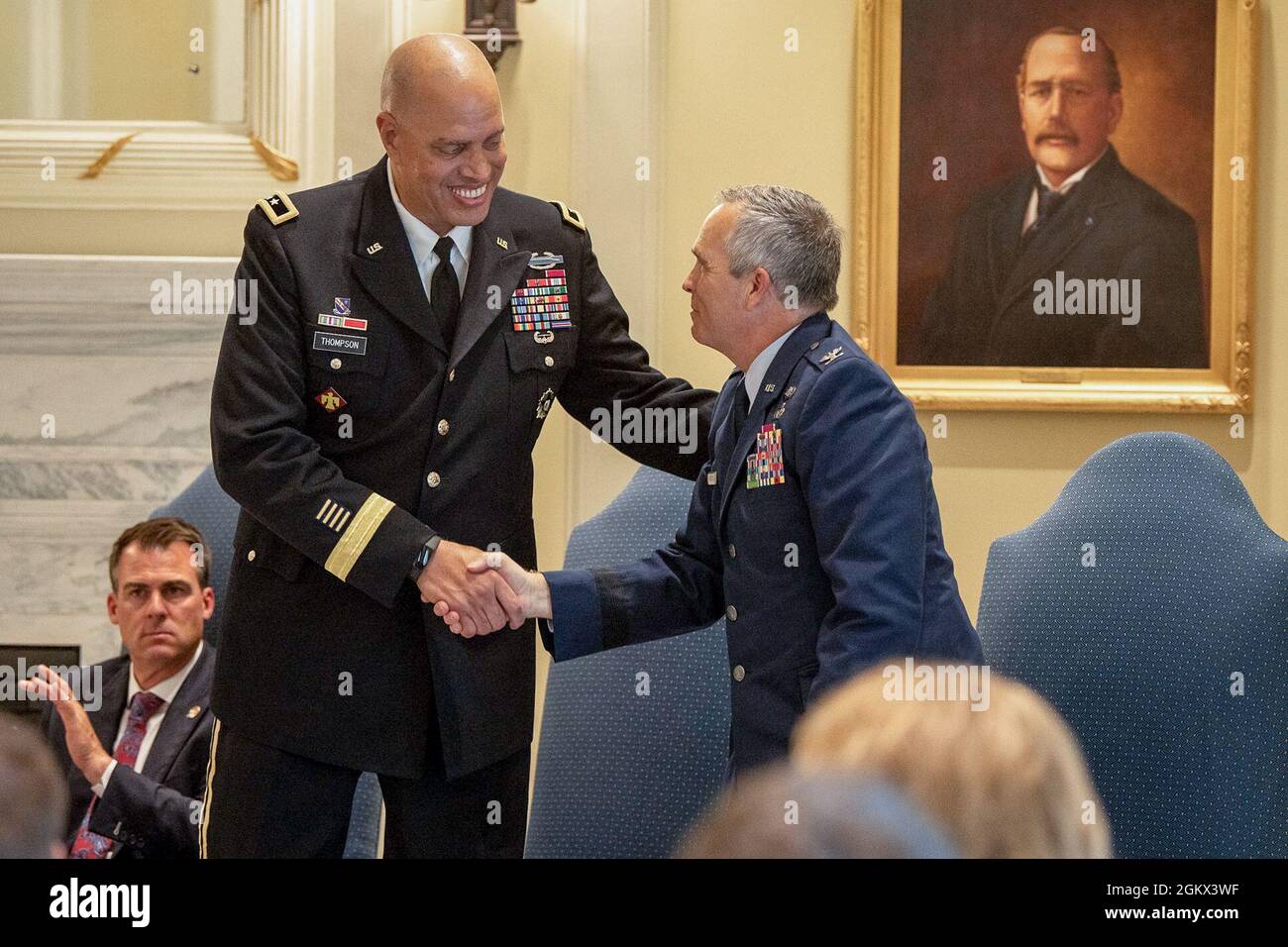 Oklahoma adjutant general hi-res stock photography and images - Alamy