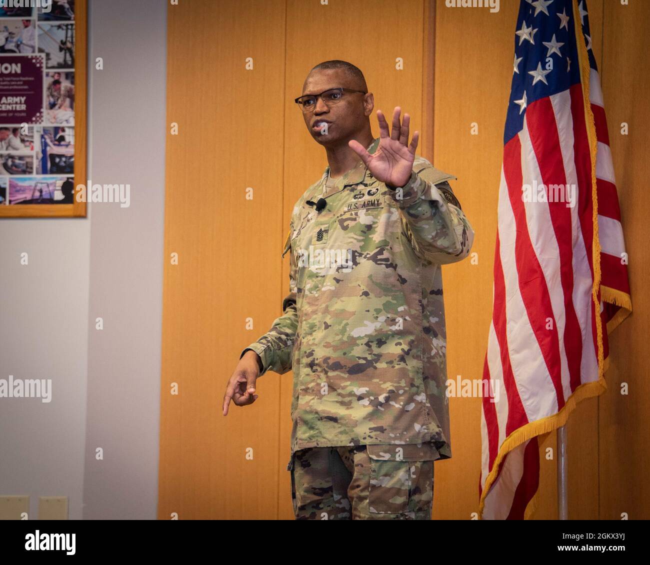 Command Sgt. Major Michael Gragg, Defense Health Agency Senior Enlisted ...