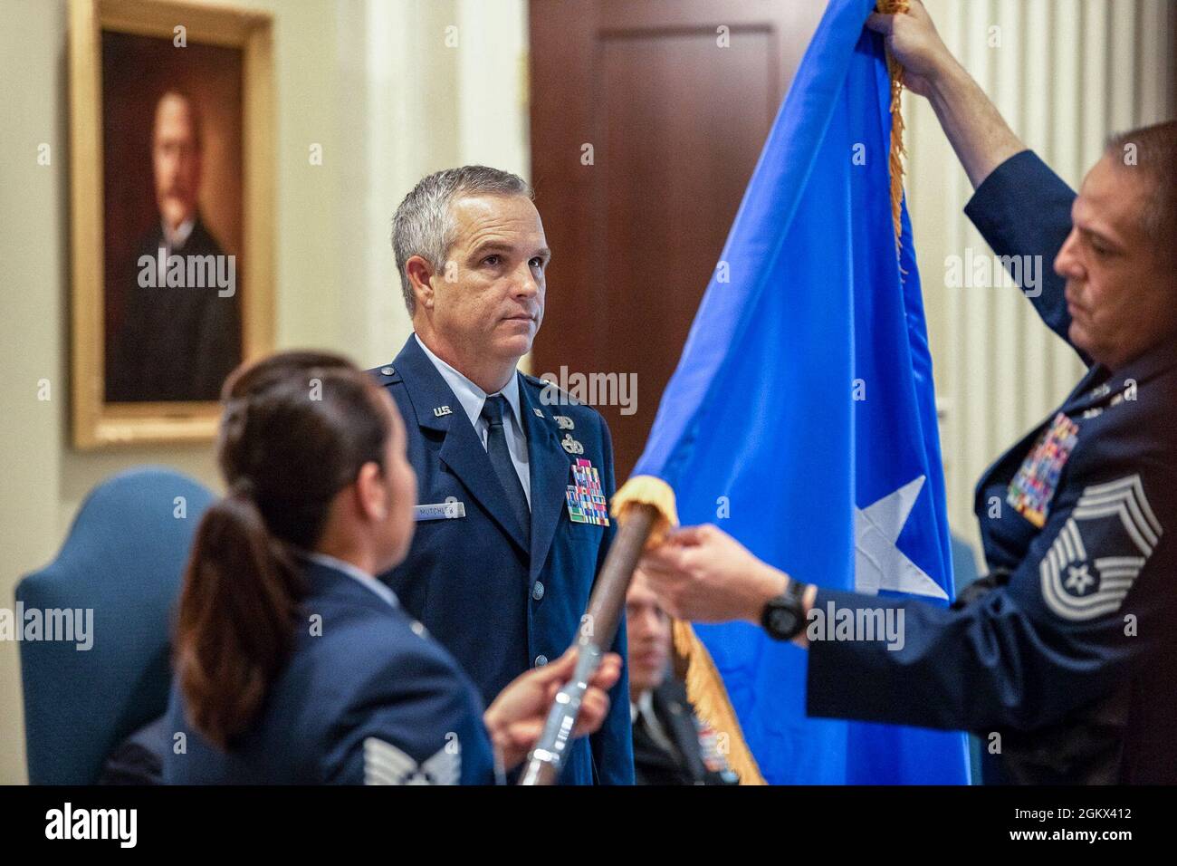 U.S. Air Force Col. Rick Mutchler, Oklahoma National Guard Chief of ...