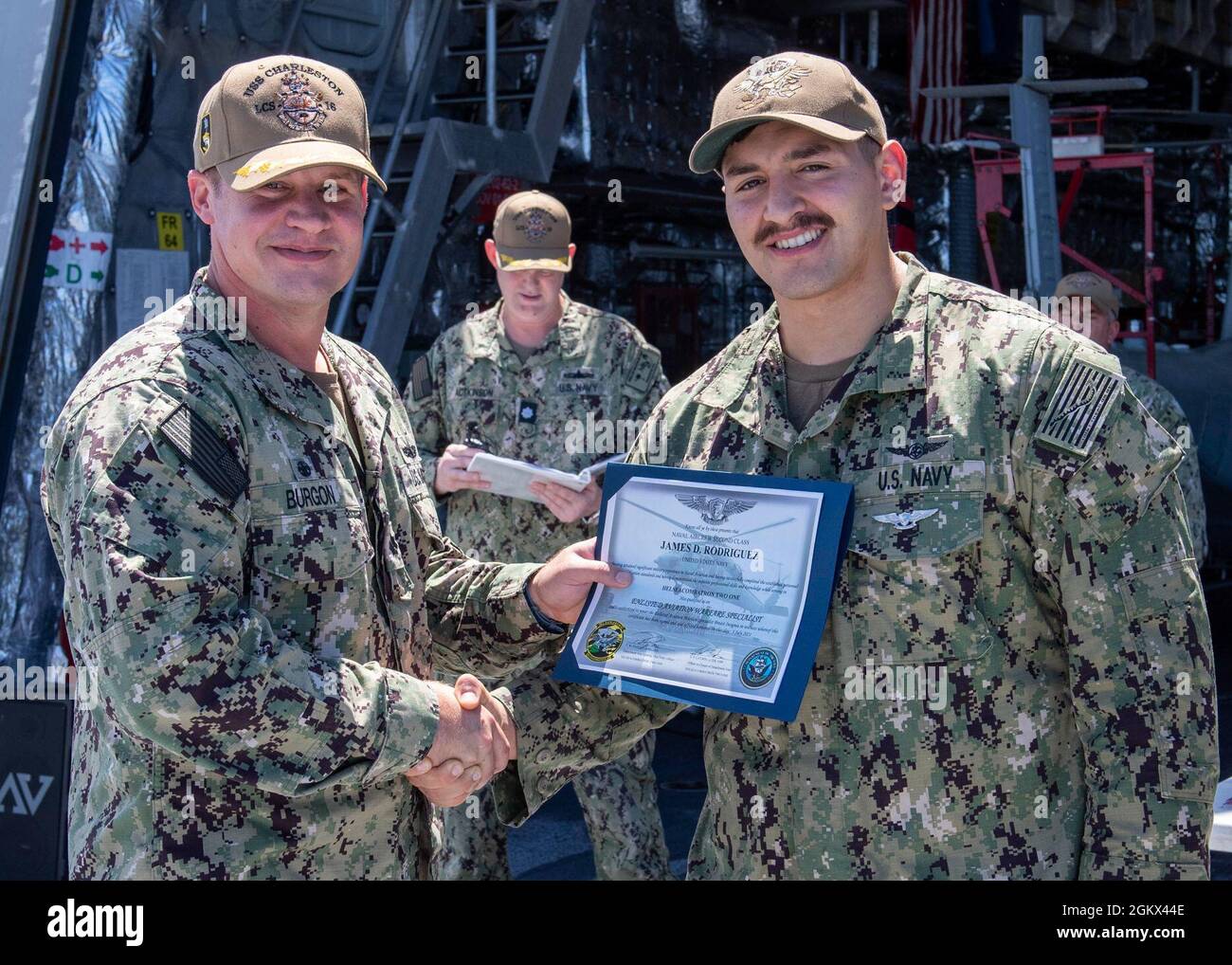 210715-N-JL294-1024 PHILIPPINE SEA (July 15, 2021) Naval Air Crewman ...