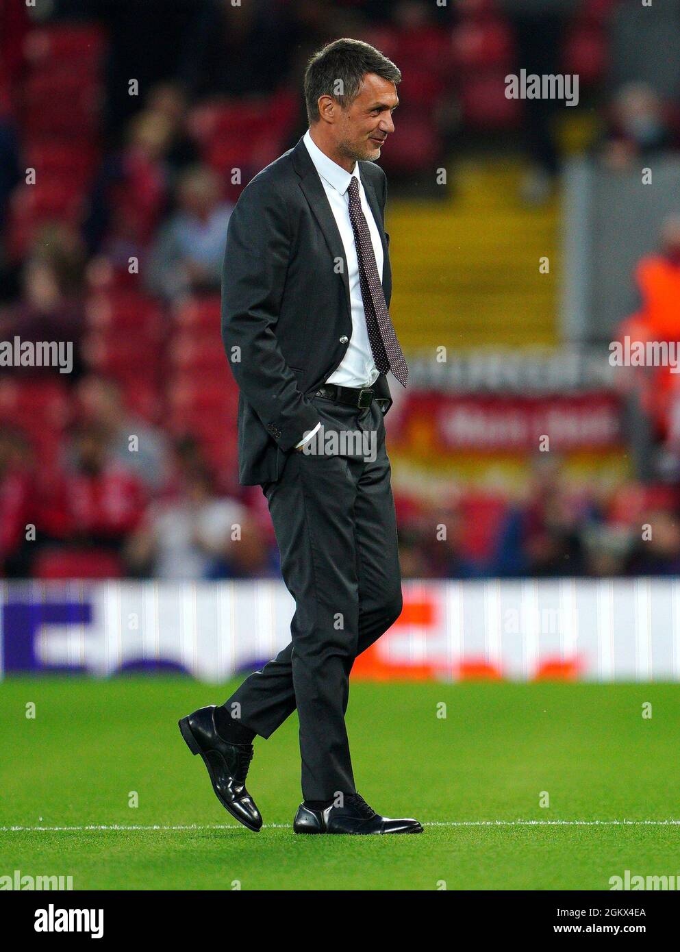 AC Milan technical director Paolo Maldini before the UEFA Champions ...