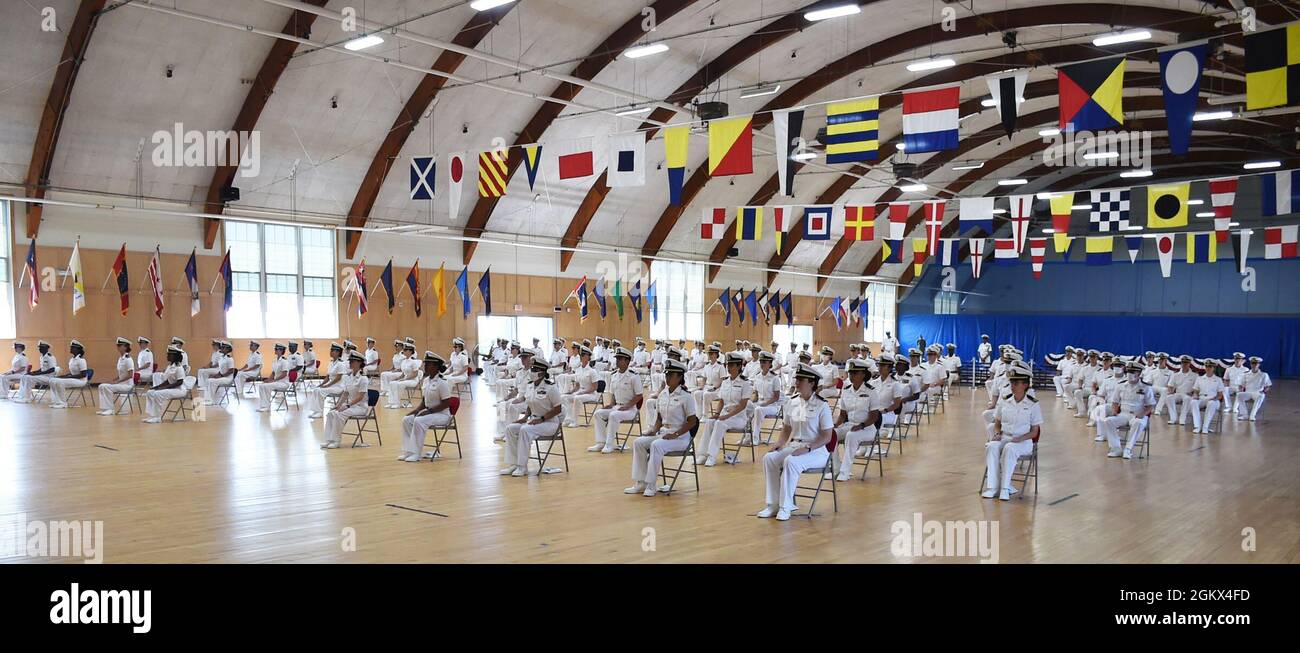 Officer Development School (ODS) class 21060 students at Officer ...