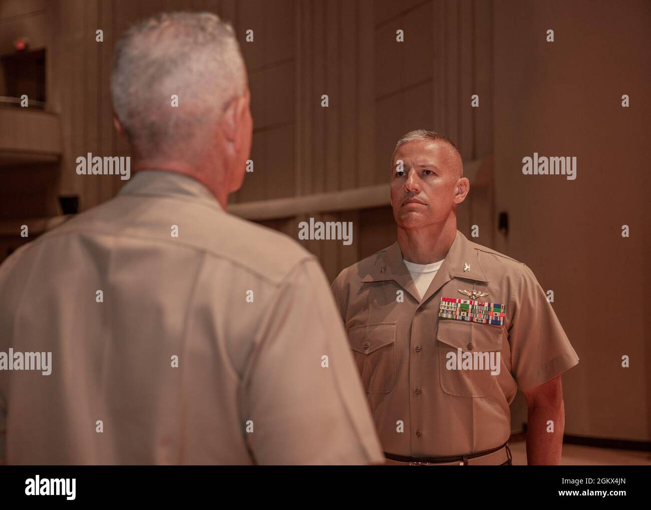 U.S. Marines Brig. Gen. Daniel B. Conley, commanding general of Marine ...