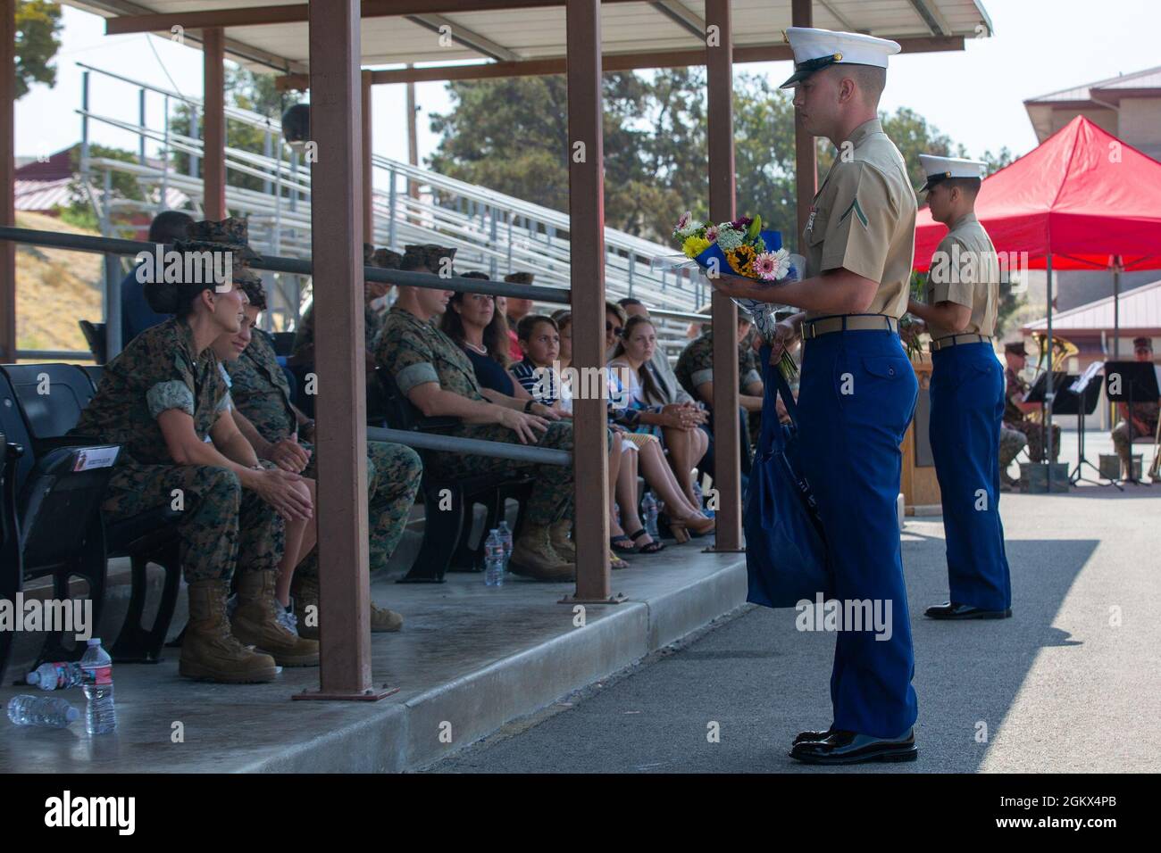 U.S. Marines with Advanced Infantry Training Battalion, School of ...