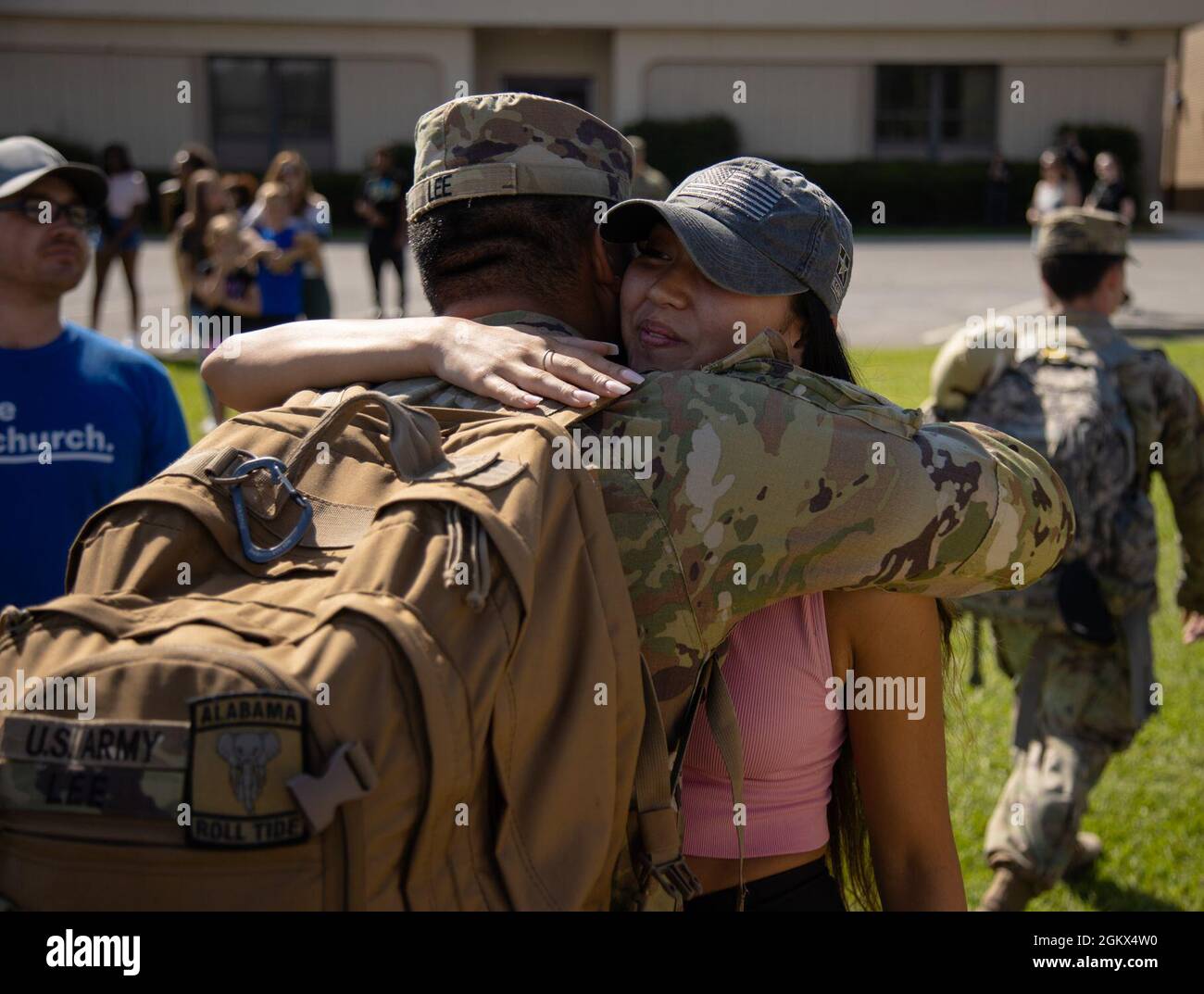 Soldiers of the Alabama National Guard's 1166th MP Company return home ...