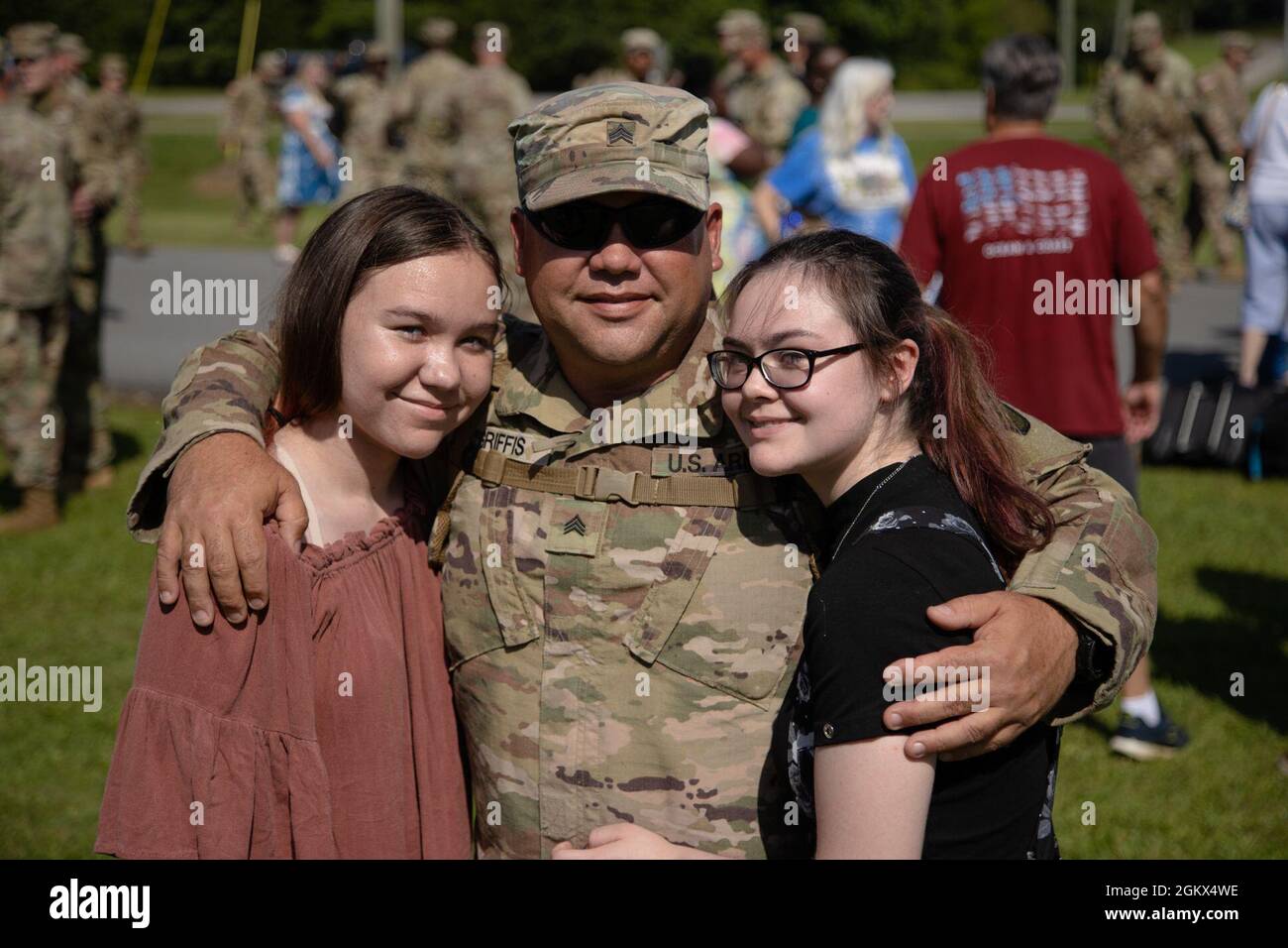 Soldiers of the Alabama National Guard's 1166th MP Company return home ...