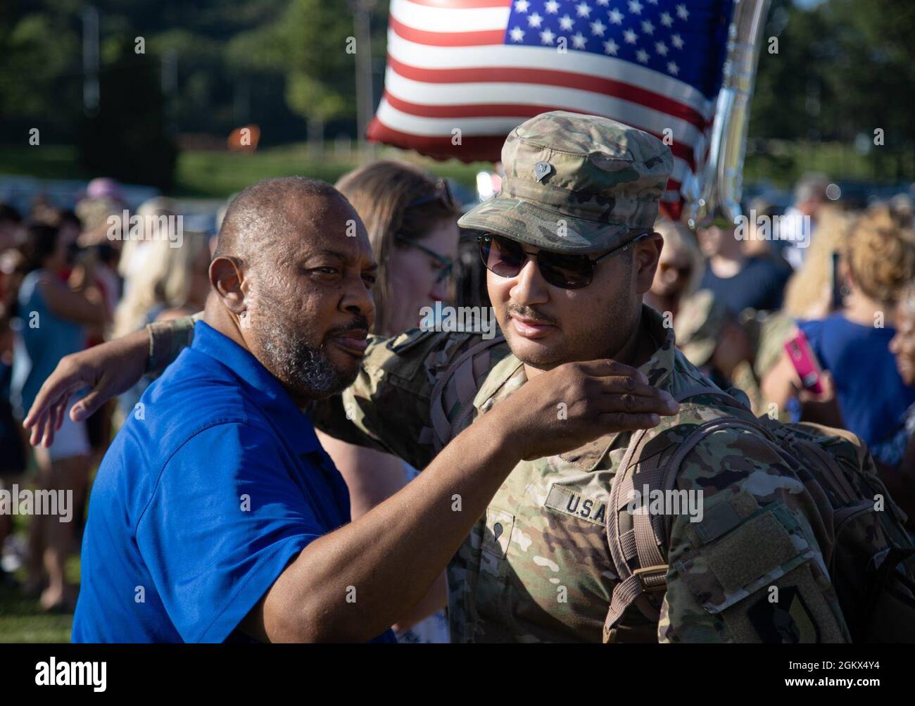 Soldiers of the Alabama National Guard's 1166th MP Company return home ...