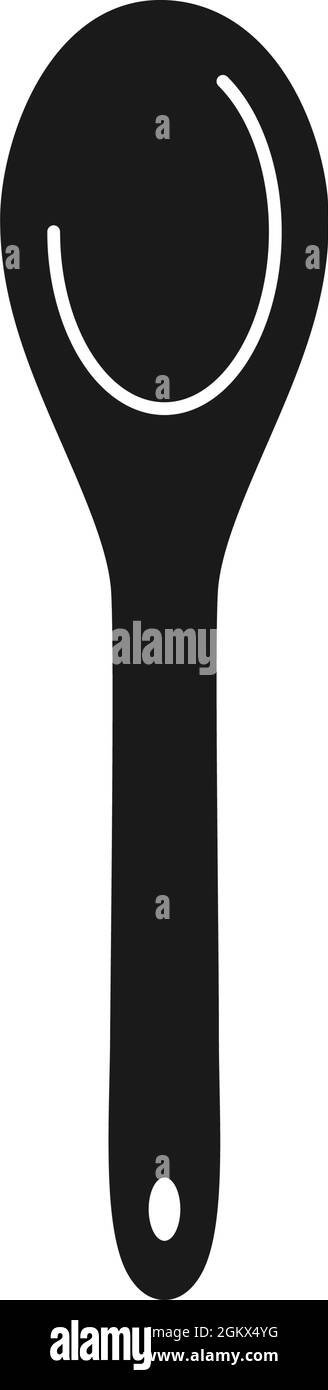 Mixing spoon icon hi-res stock photography and images - Alamy