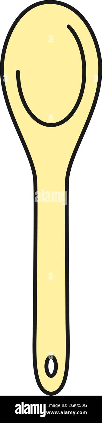 Mixing spoon icon hi-res stock photography and images - Alamy