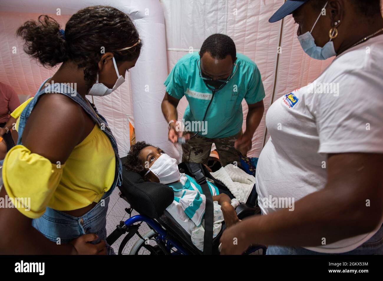 U.S. Army Lt. Col. Christopher Colbert, an emergency services medical ...