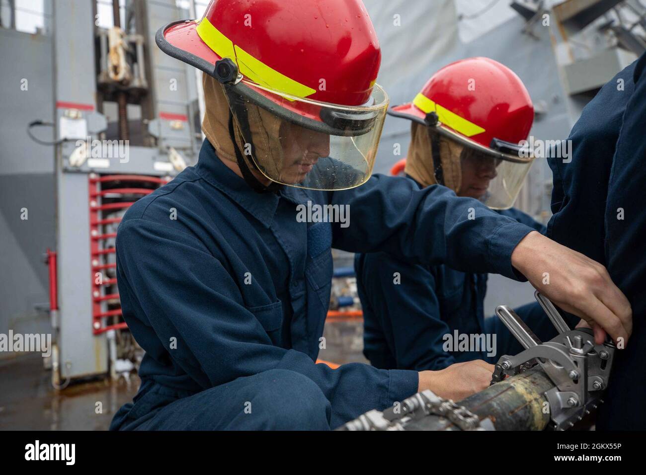 ARCTIC OCEAN (July 16, 2021) Sonar Technician (Surface) 3rd Class Tadeo ...