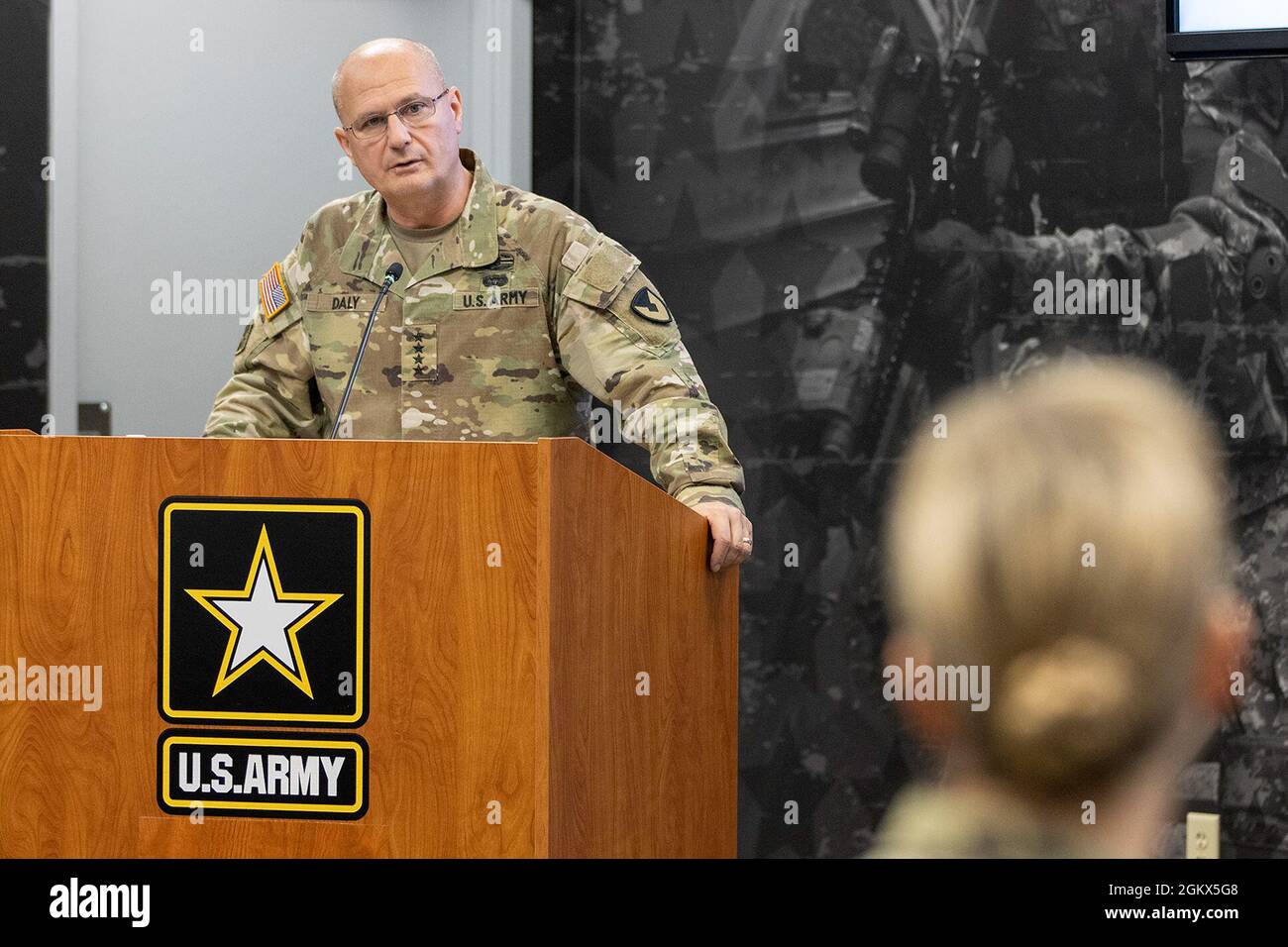 Gen. Edward M. Daly, U.S. Army Materiel Command commanding general ...