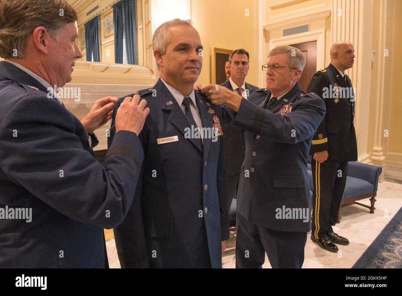 U.S. Air Force Col. Rick Mutchler, Oklahoma National Guard chief of ...