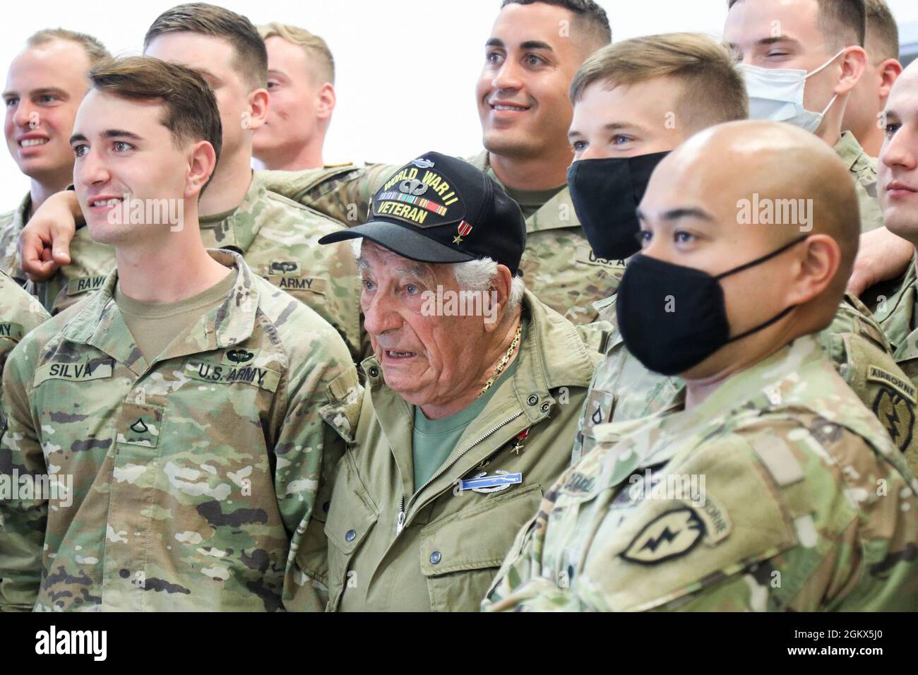Vincent Speranza, World War II Veteran and machine gunner from the ...